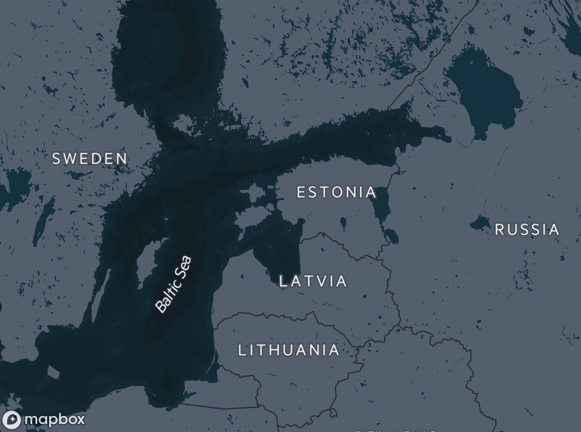 Border Of Baltic And North Sea