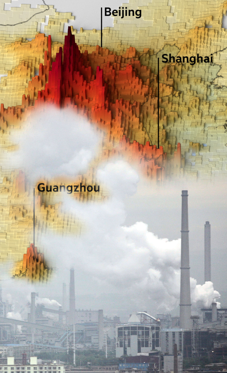Guangzhou China Pollution