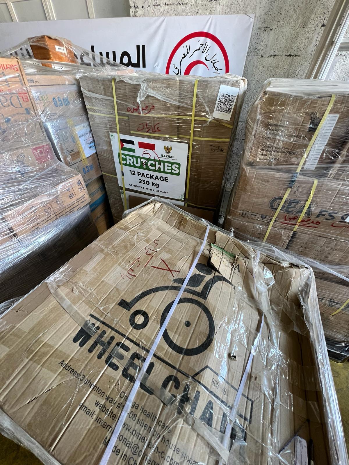 Tonnes of food is stuck on Gaza’s border while the enclave nears famine